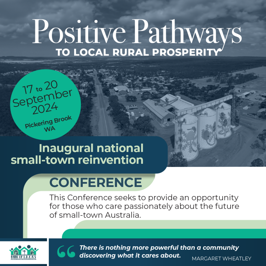 Positive Pathways to Local Rural Prosperity: The Inaugural National ...